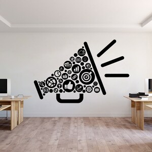 Marketing Wall Decor, Marketing Wall Decal, Marketing Wall Art ...