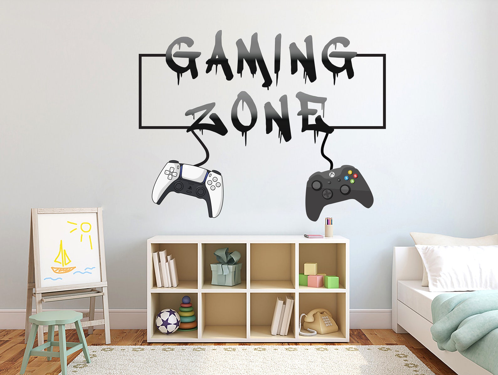 Gamer Room Decals Custom Controller Video Game Girl Boy Room - Etsy
