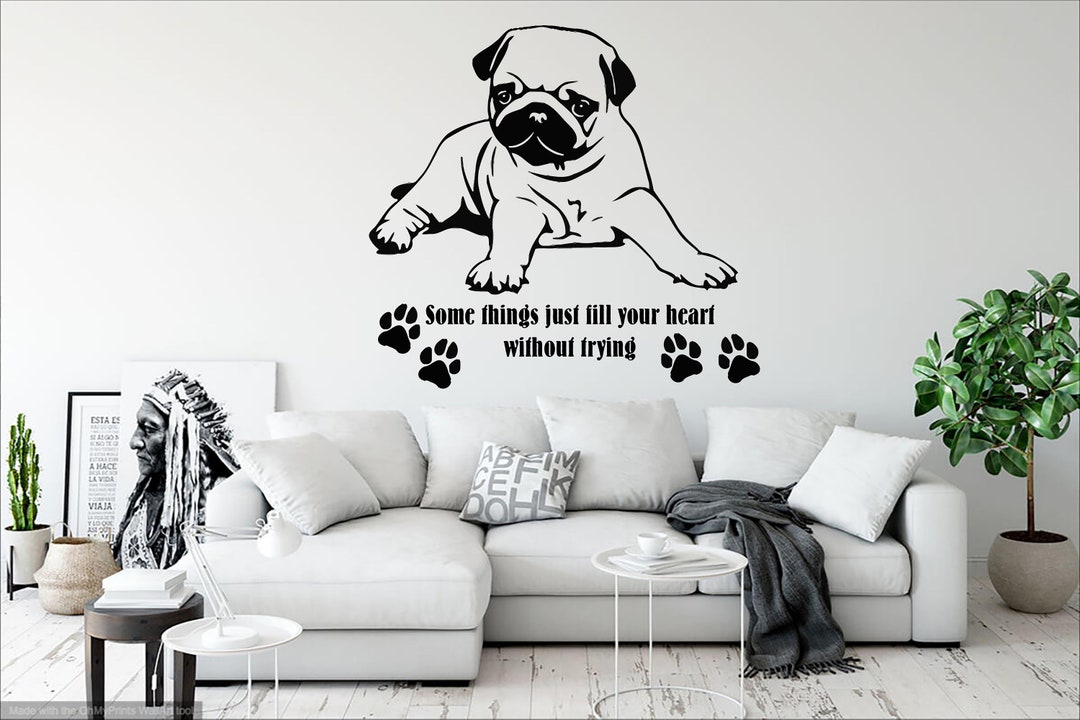 Pet Wall Decor, Dog Custom, Cat Decal, Pet Shop, Grooming Salon, Pet ...