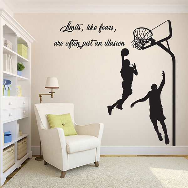 Baseball Wall Art Quote Personalized Gifts Custom Decal Wall Decal ...