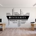 Integrity Wall Decor, Integrity Wall Decal, Integrity Wall Art ...
