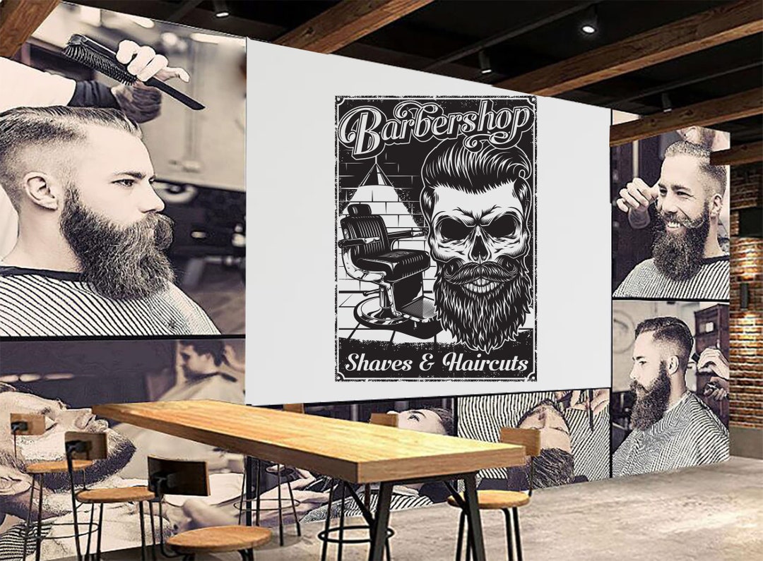 Barber Wall Art Personalized Barber Razor Decor Barber Gifts for Him ...
