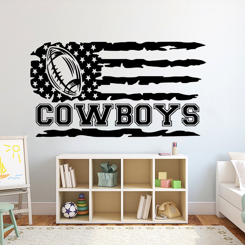 Cowboy Wall Decal - Etsy