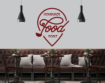 Wall Decal for Restaurant Food Wall Decal Restaurant - Etsy