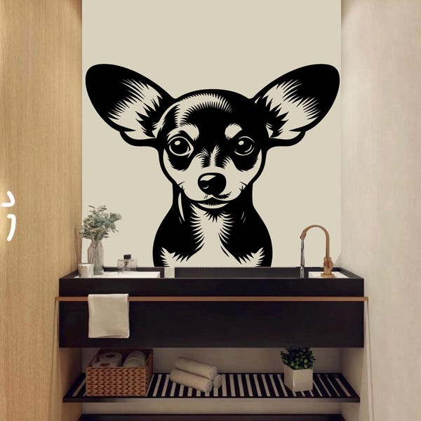 Chiweenie Decal - Etsy