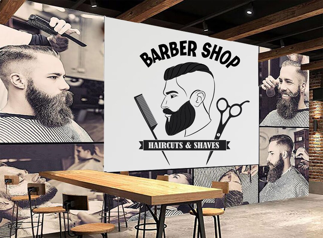 Barber Wall Art Personalized Barber Razor Decor Barber Gifts for Him ...