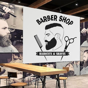 Barber Wall Art Personalized Barber Razor Decor Barber Gifts for Him ...