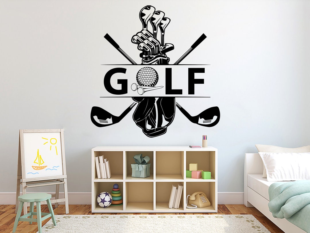 Golf Wall Decor Custom Golf Art Balls Dad Gifts Men Women Beautiful ...