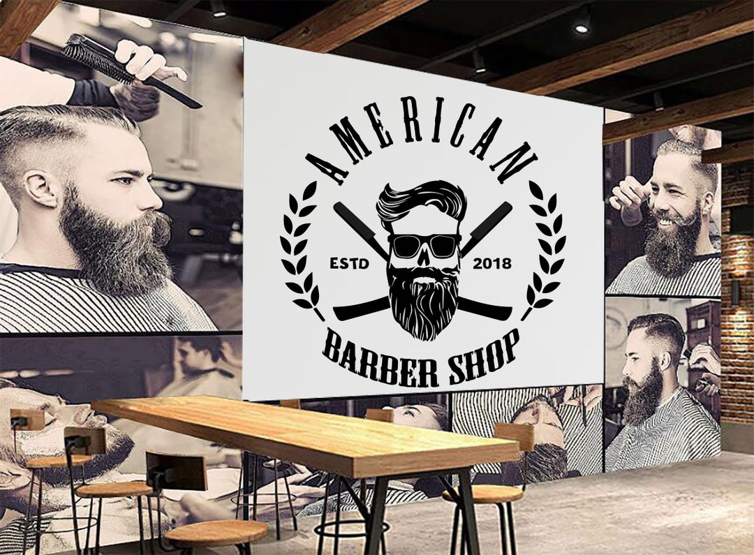 Barber Wall Art Personalized Barber Razor Decor Barber Gifts for Him ...