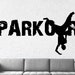 Parkour Wall Decal Parkour Art Wall Decal Sport Vinyl Parkour Boys Wall ...