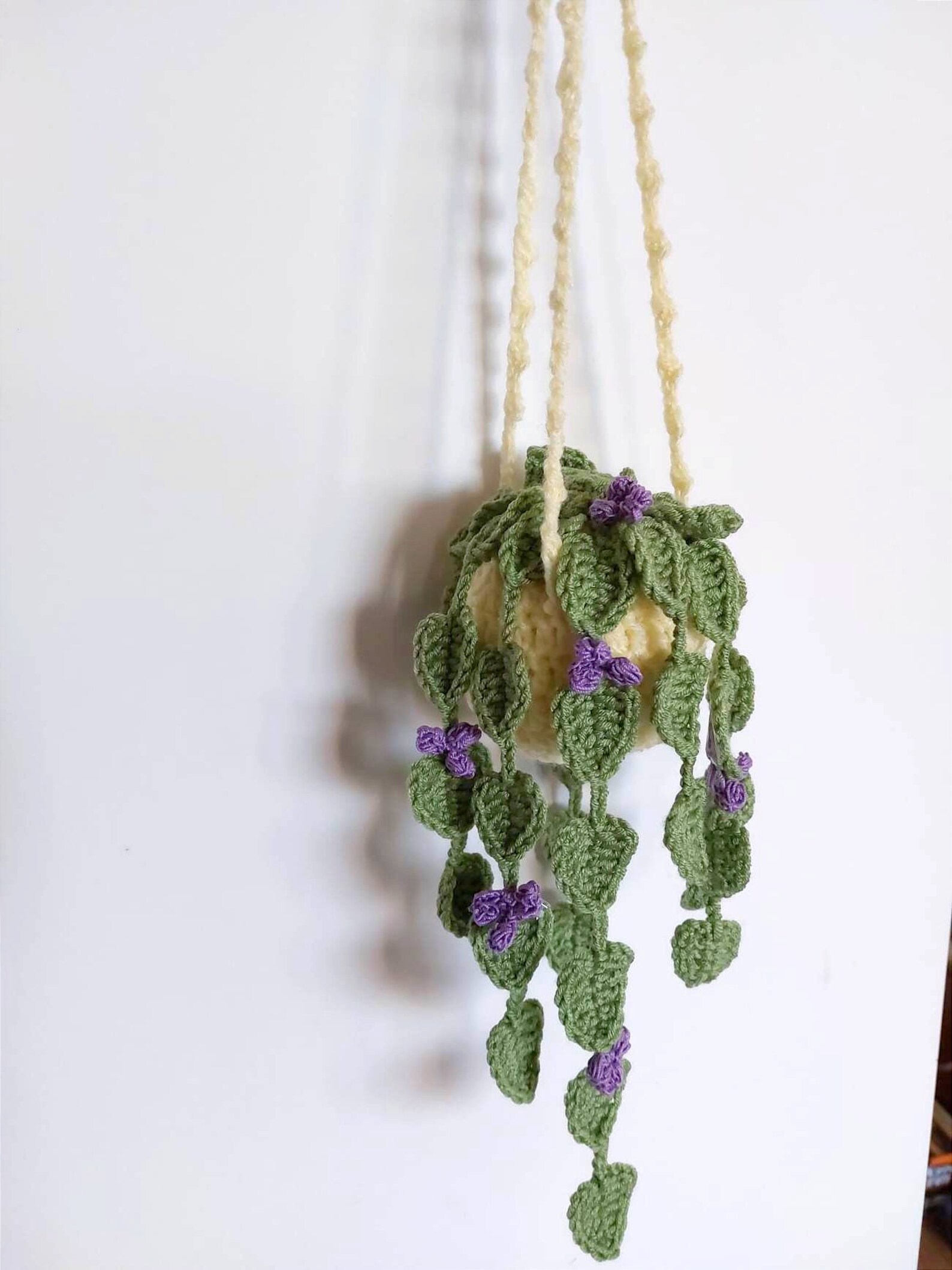 Crochet House Plant Hanging Plant Potted Plant Crochet Ornament Gift ...