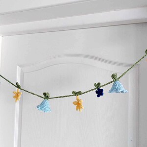 Spring Garland Crochet Garland Flower Garland Wedding Garland Crochet ...