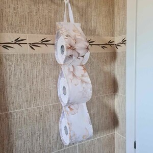 Toilet Paper Storage Toilet Paper Holder Fabric Toilet Roll Holder ...