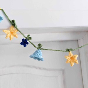 Spring Garland Crochet Garland Flower Garland Wedding Garland Crochet ...