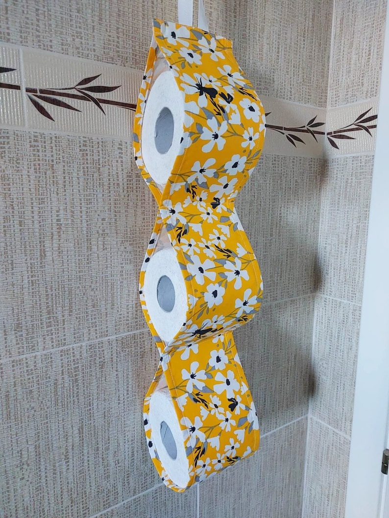 Toilet Paper Holder Toilet Paper Storage Fabric Toilet Roll Holder ...