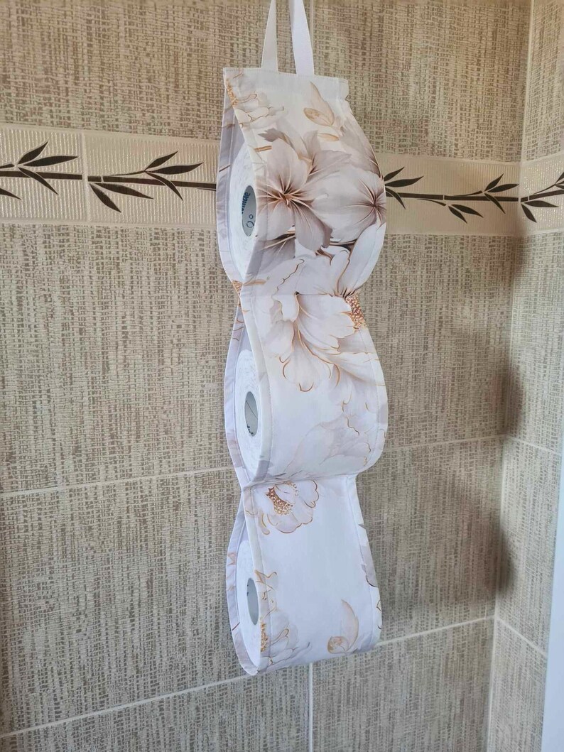 Toilet Paper Storage Toilet Paper Holder Fabric Toilet Roll Holder ...