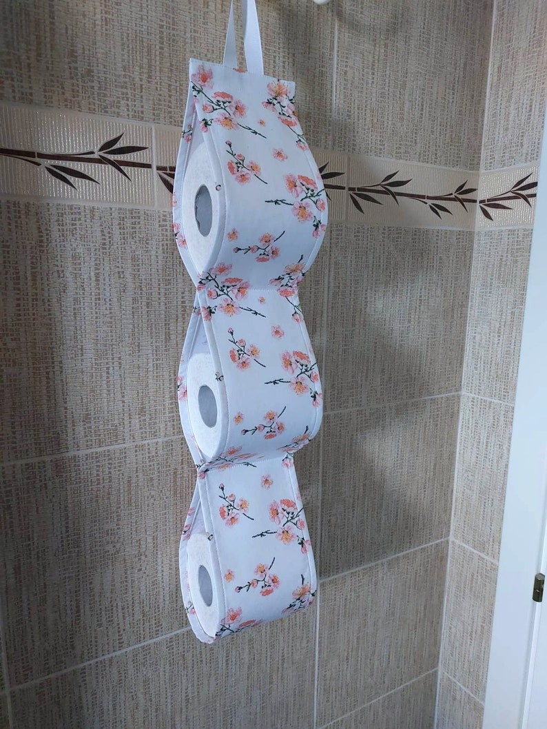 Toilet Paper Holder Toilet Paper Storage Fabric Toilet Roll Holder ...