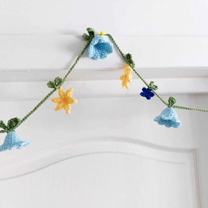 Spring Garland Crochet Garland Flower Garland Wedding Garland Crochet ...