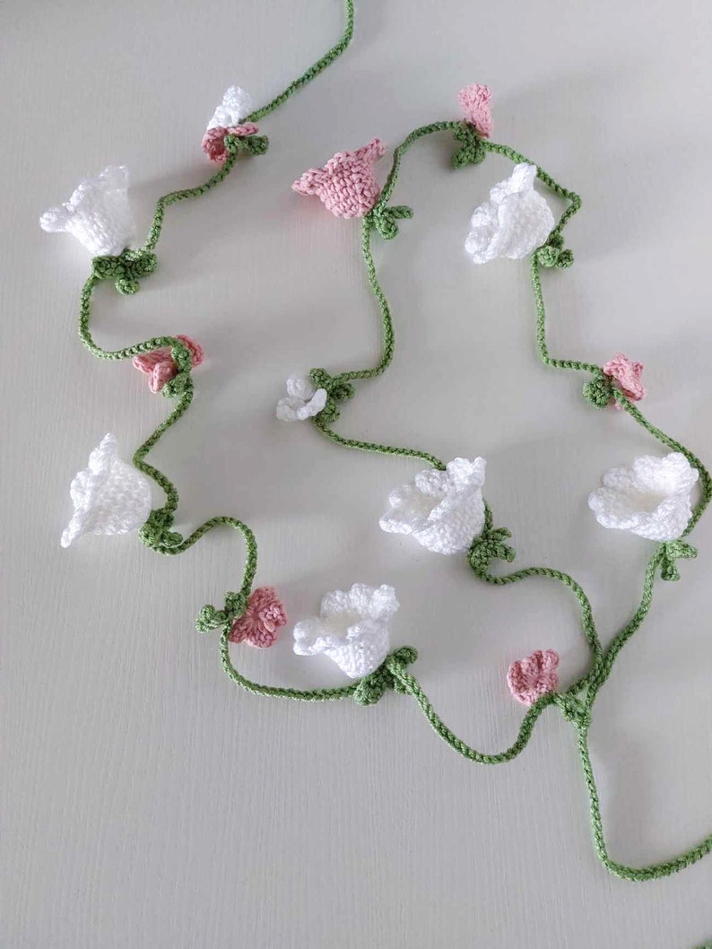 Spring Garland Crochet Garland Flower Garland Wedding Garland Crochet ...