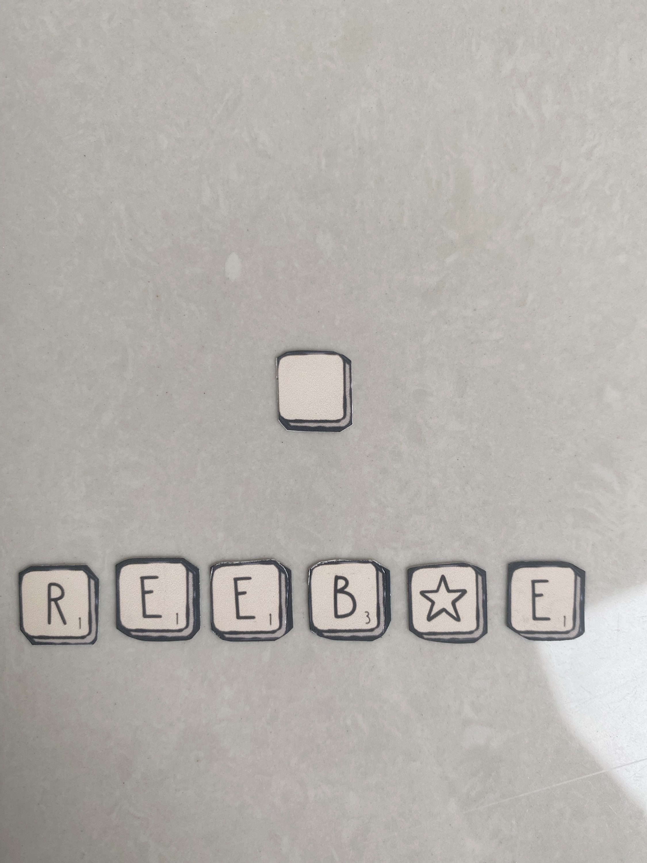 Letter Tile Sticker Sheets Scrabble Stickers Scrap Booking Party Bag ...