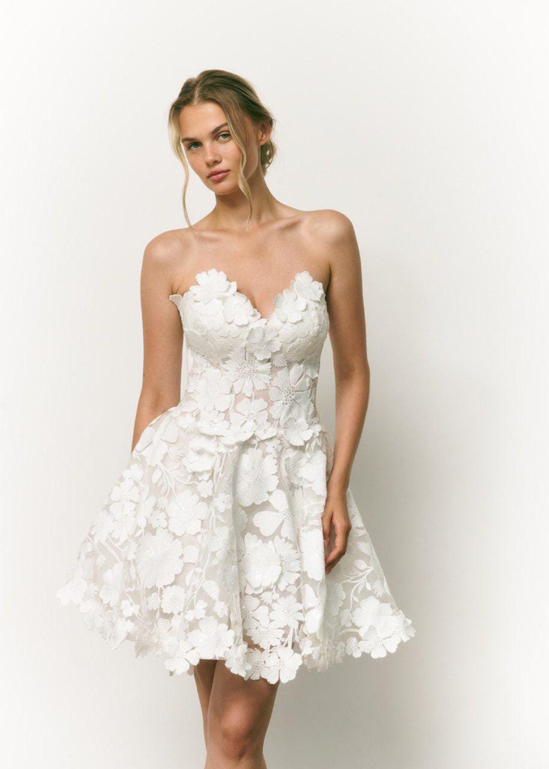 Short Bridal Dresses, Bridal Minis, Corset Wedding Dress, Lace Dress ...