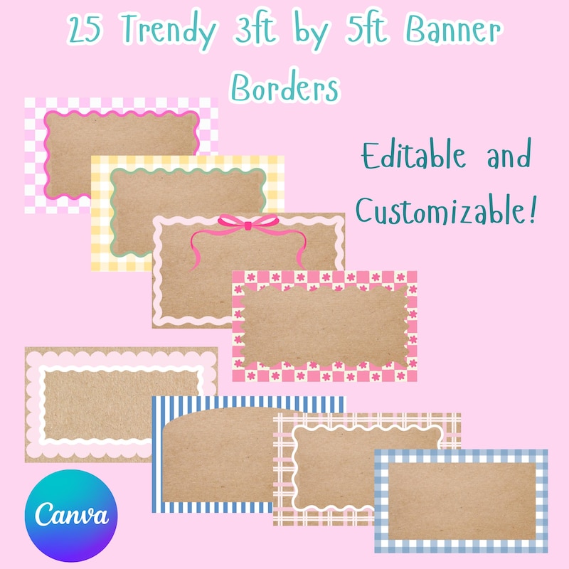 Birthday Painted Banner - Etsy