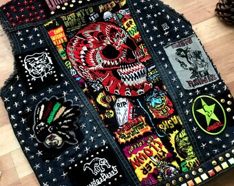 Punk jacket | Etsy