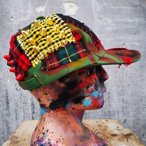 Custom Painted Green Baseball Cap - Etsy