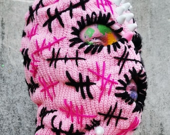 Spring Break Ski Mask Light Pink Custom Balaclava - Etsy