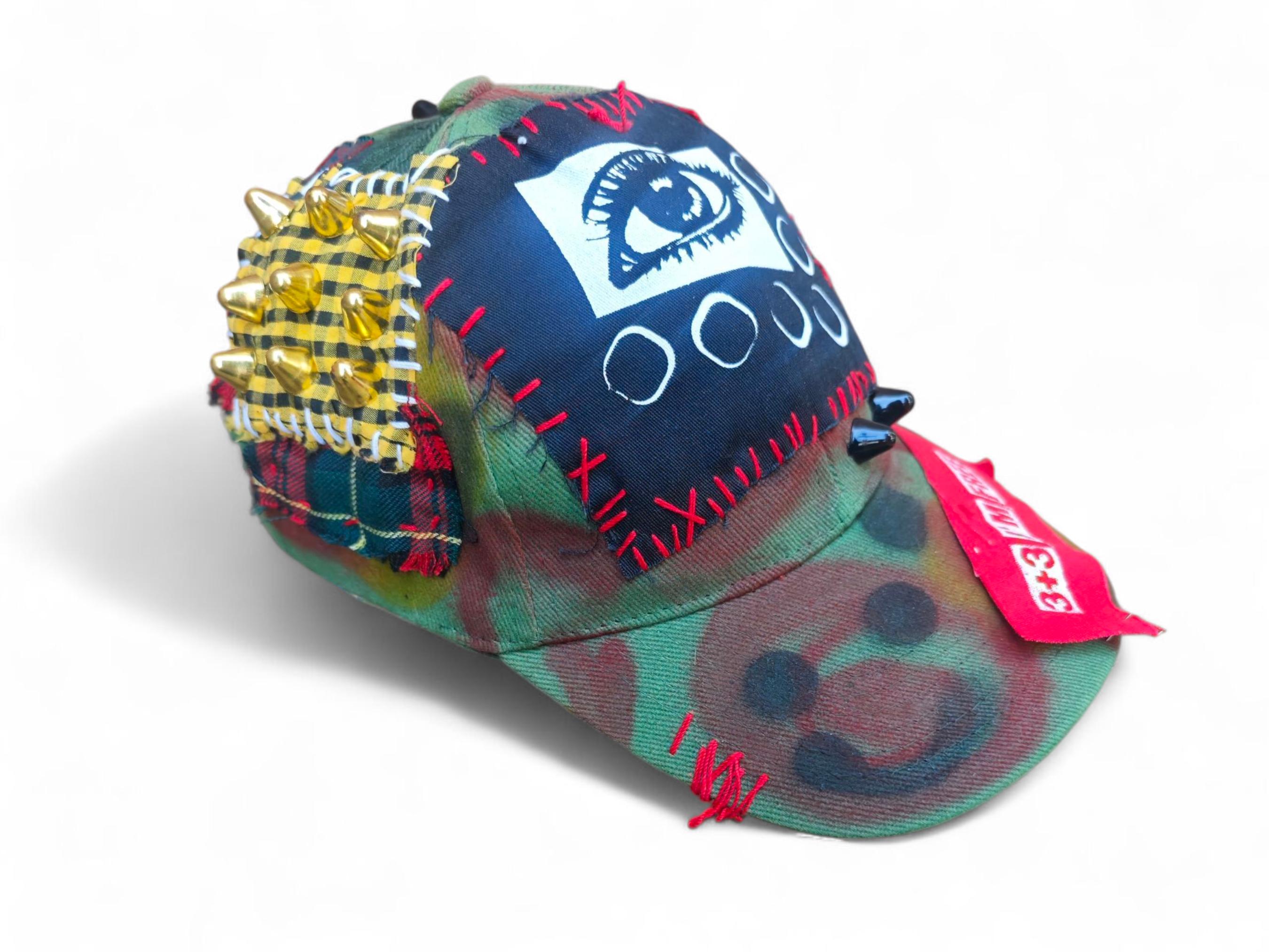 Custom Painted - Green Baseball Cap - Etsy