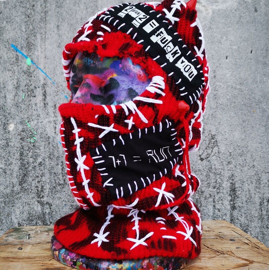 Red Custom Skimask - Etsy