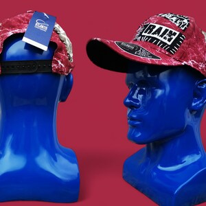 CUSTOM PATCHED Bleach Effect Baseball Cap , Punk Cap , Cap for Men ...