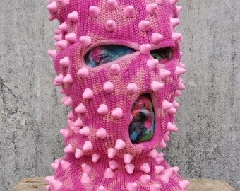 Spring Break Ski Mask Light Pink Custom Balaclava - Etsy