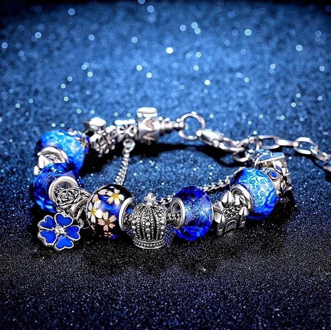 Blue Charm - Etsy