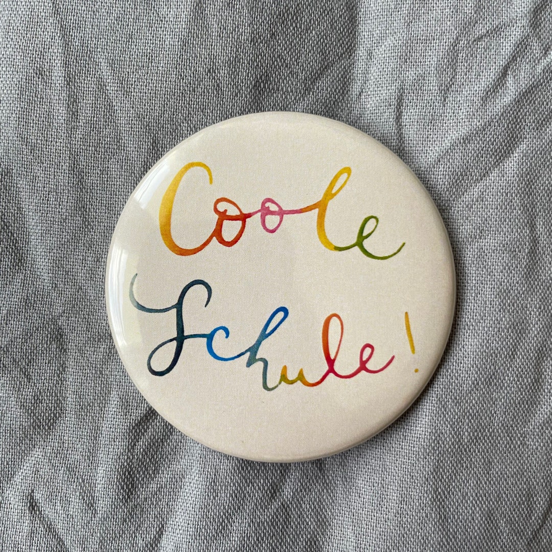 Button Zur Einschulung, Schulkind, Ansteckbutton, Geschenk Zur ...
