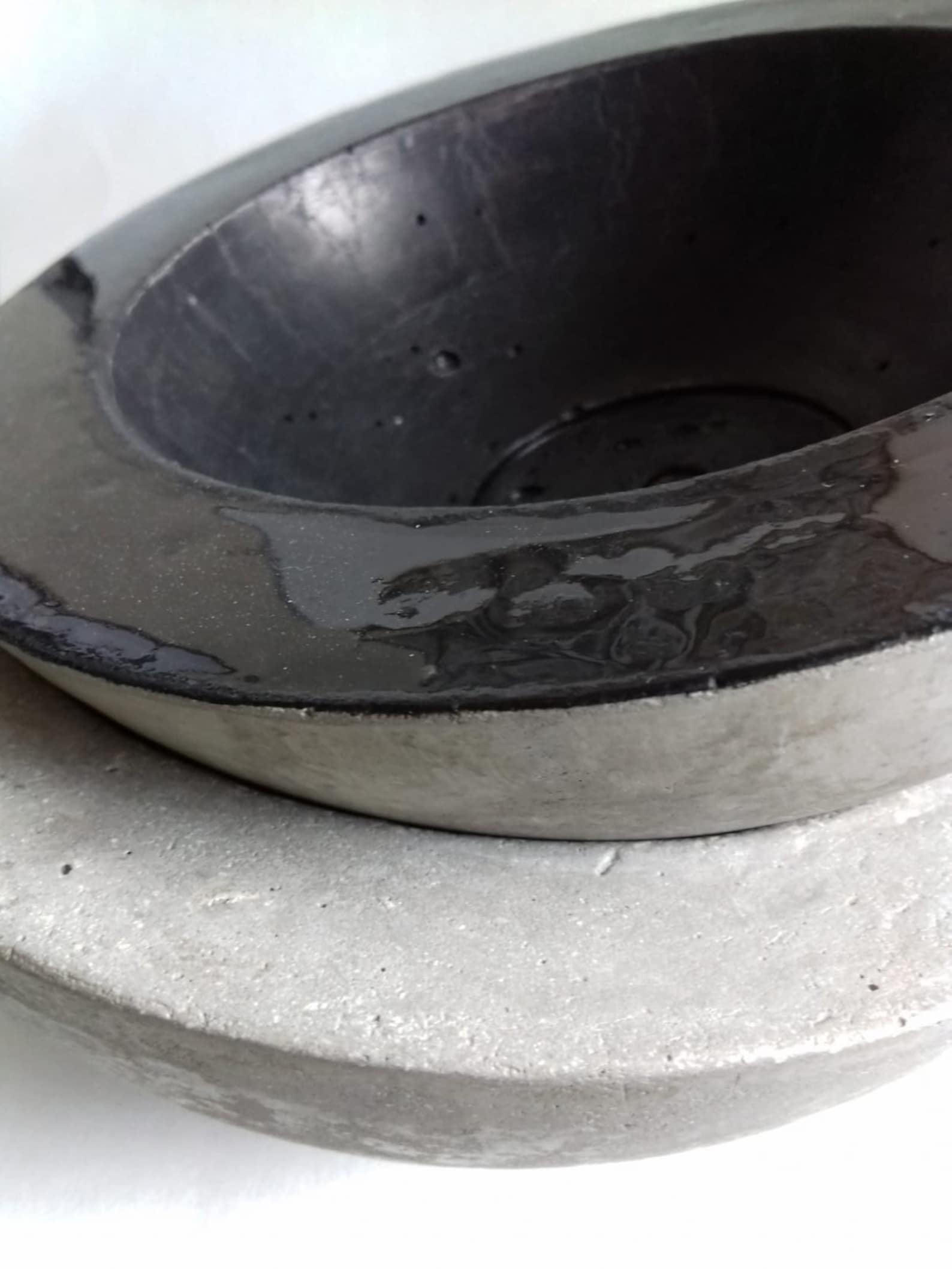 Concrete Bowl. Planter. Table Top Fire Pit. Concrete Dish. | Etsy Canada