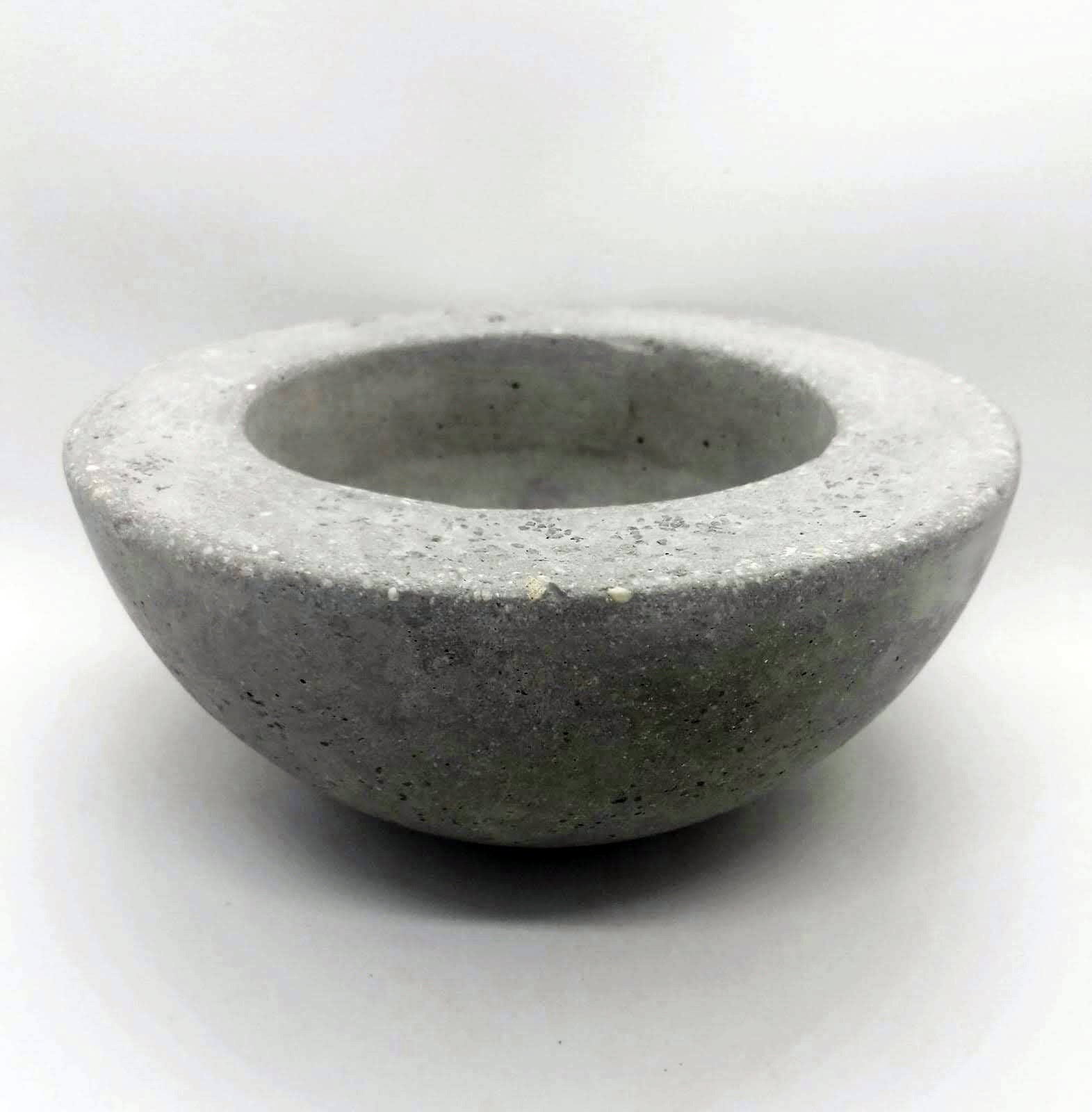 Concrete Bowl. Planter. Table Top Fire Pit. Concrete Dish. | Etsy Canada
