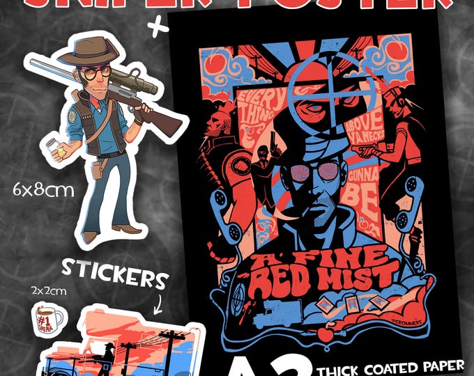 Team Fortress 2 - Sniper Plushie - Etsy