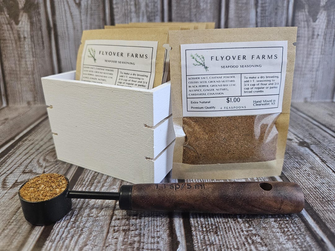 Seafood Seasoning Sample Bag - Etsy