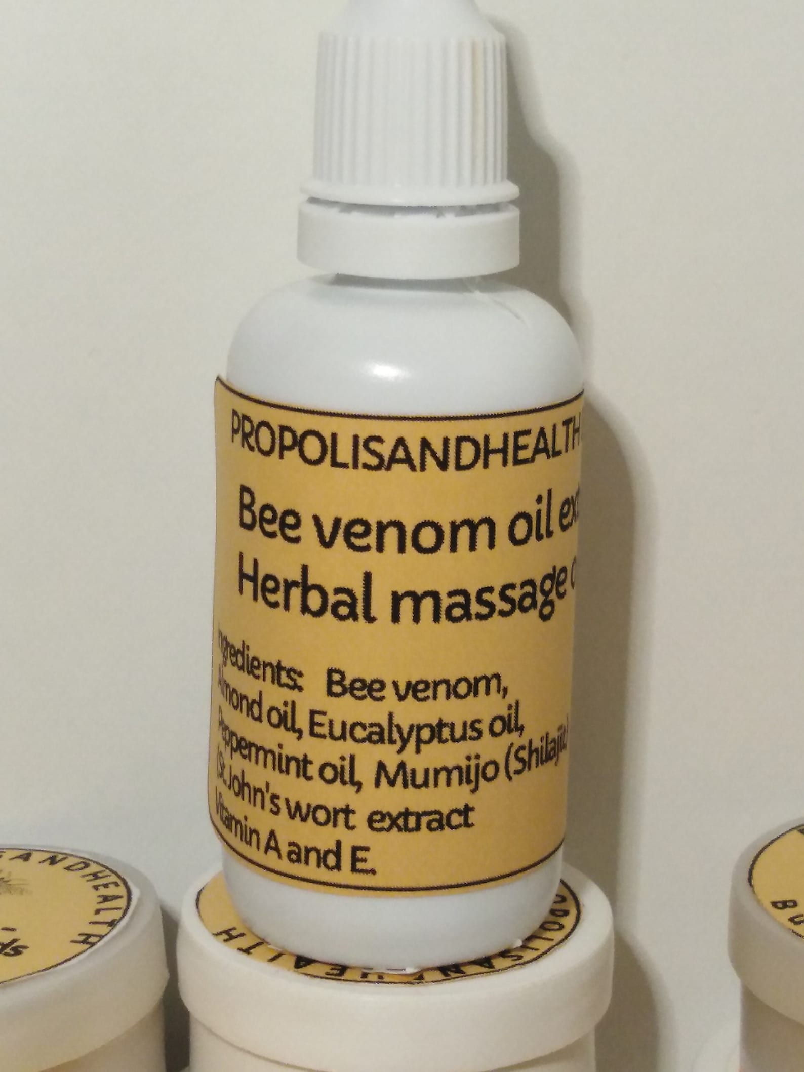 Bee Venom Oil With Herbal Extract 1.7 Oz./ 50 Ml Muscle - Etsy UK