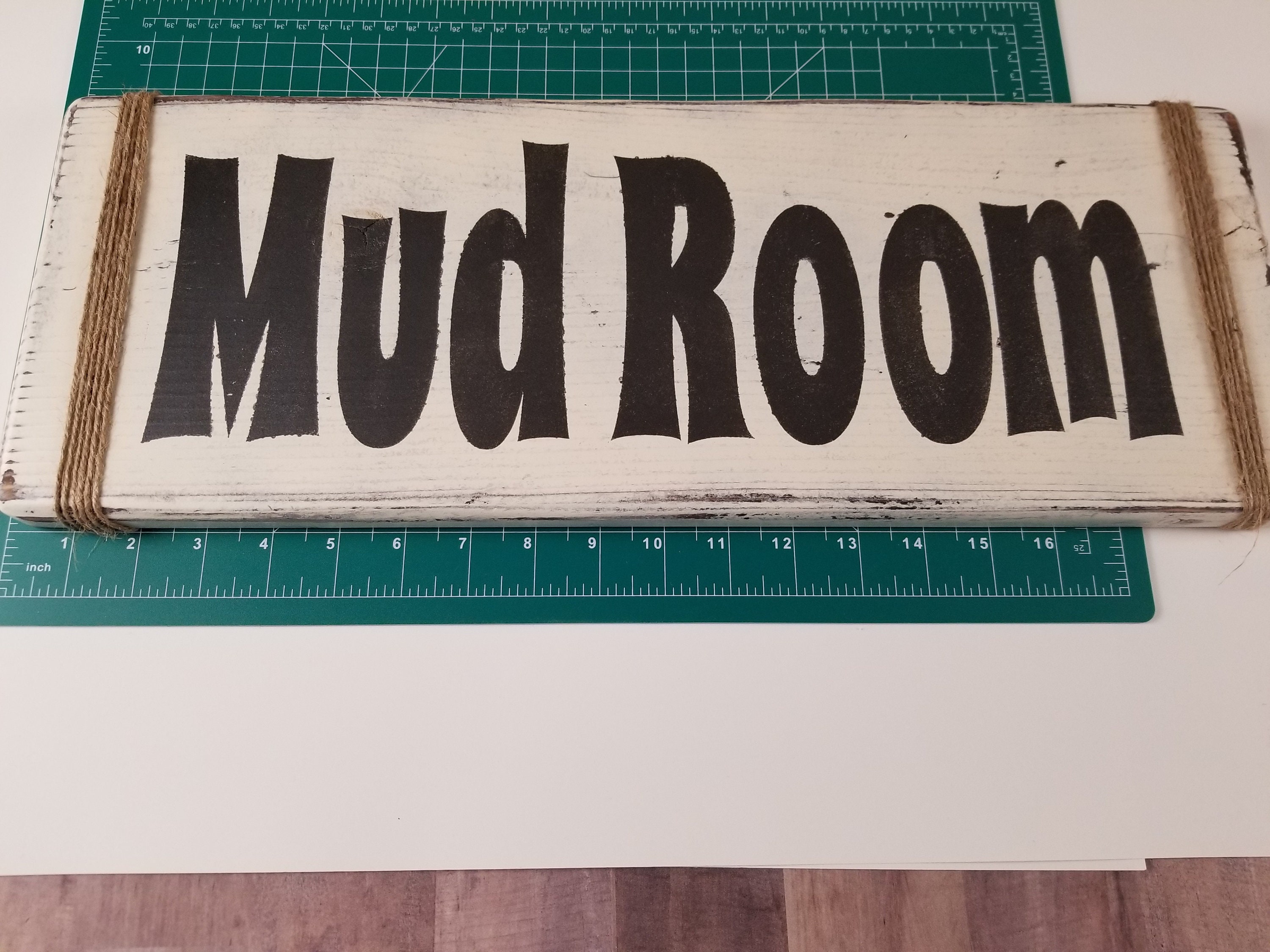 Beautiful Rustic Mud Room Sign | Etsy