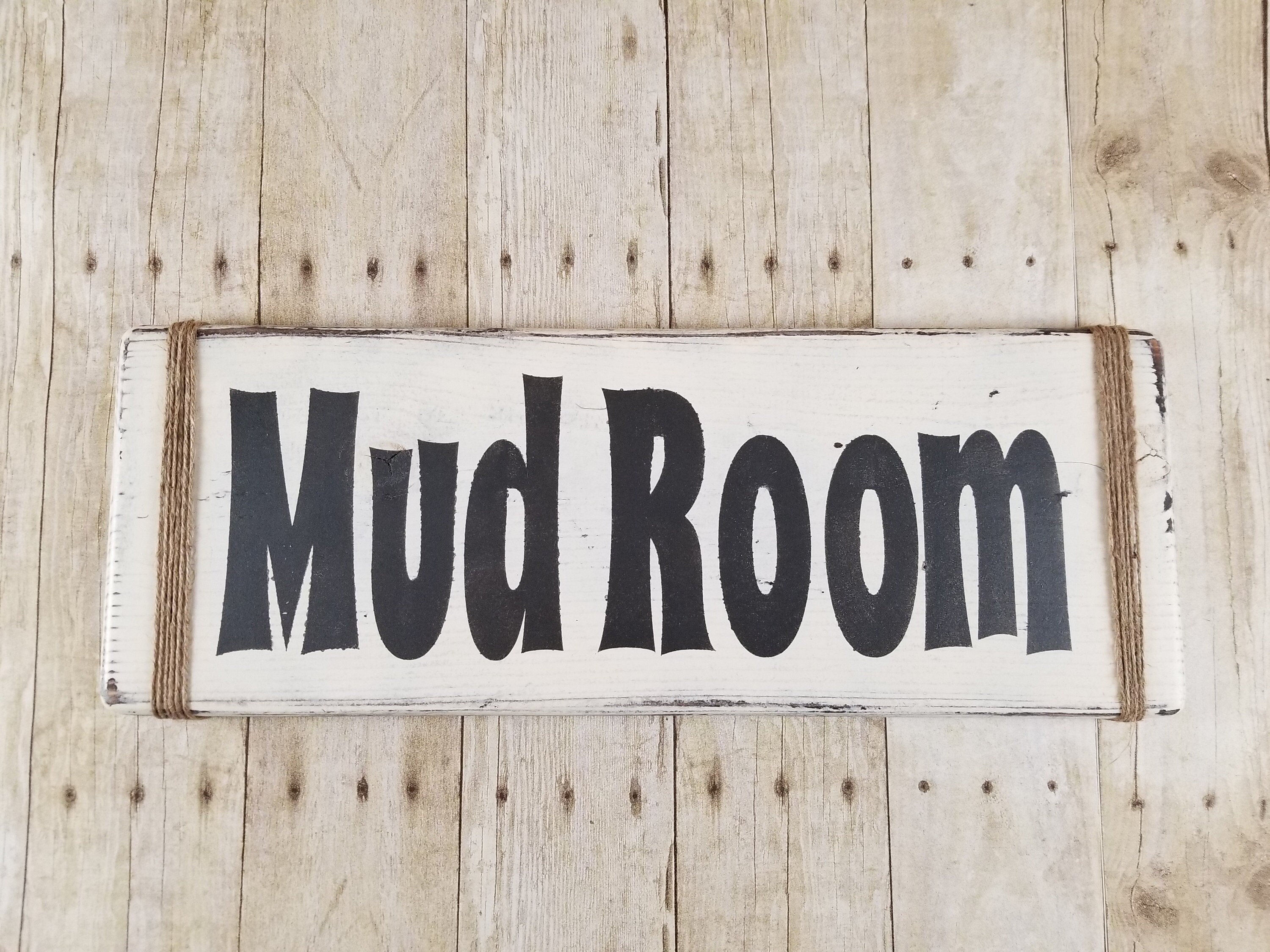 Beautiful Rustic Mud Room Sign - Etsy