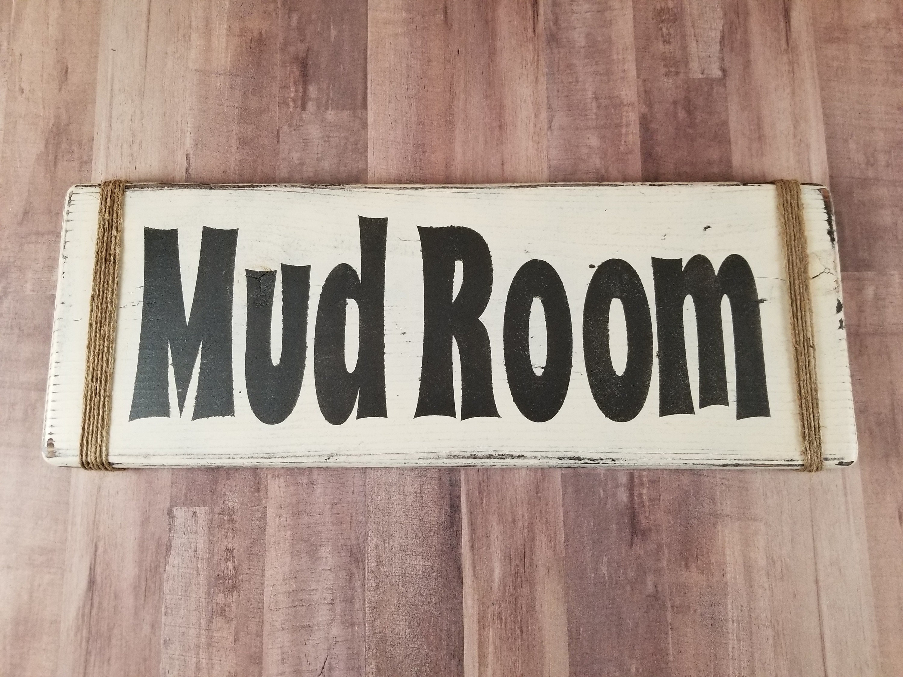 Beautiful Rustic Mud Room Sign | Etsy