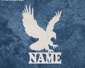 Eagle Name Sign | Etsy