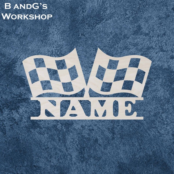 Checkered Flag Sign - Etsy