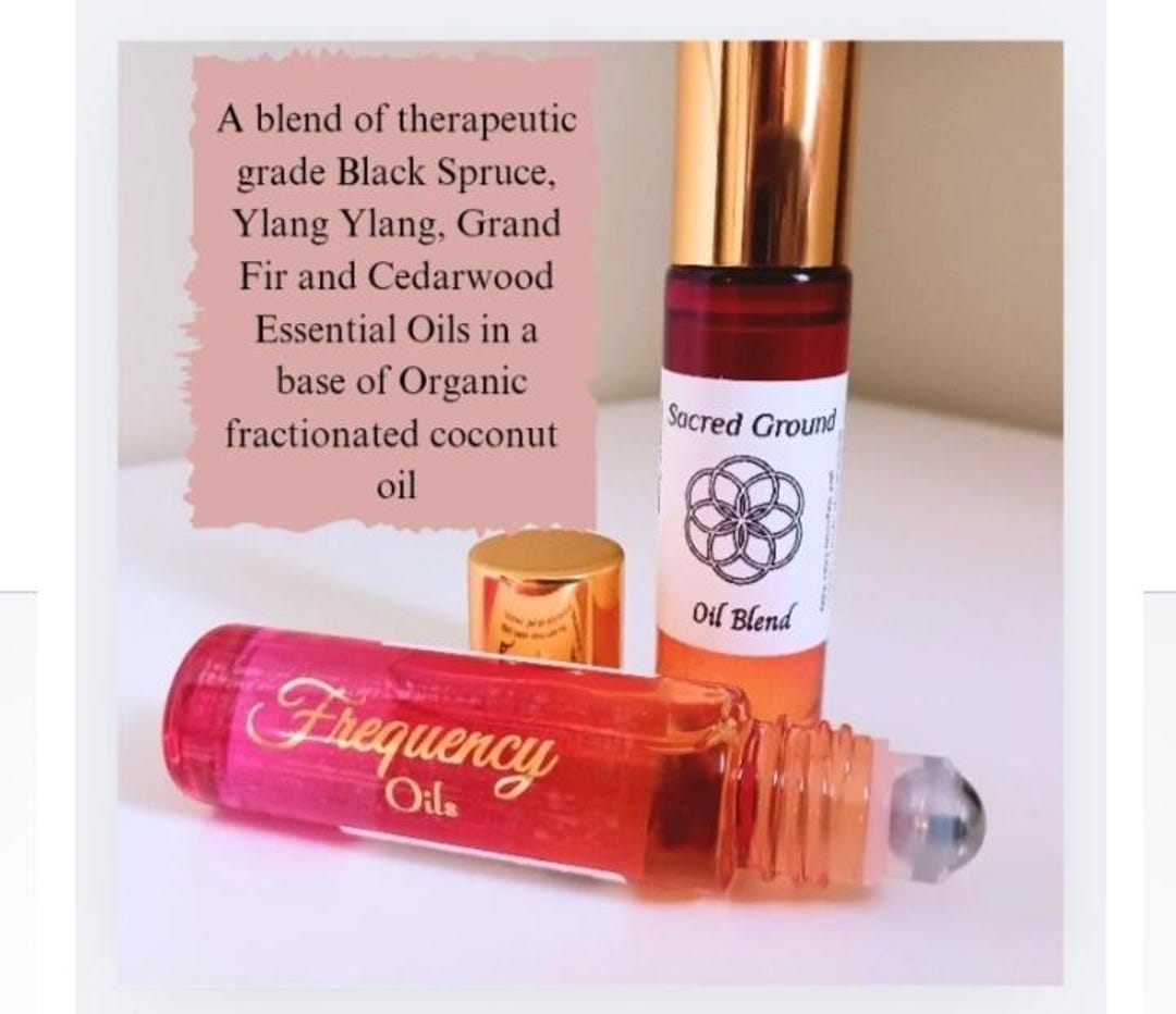 NEW! SACRED GROUND Body Grounding Essential Oil Blend - Etsy