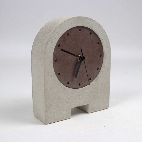 Concrete Clock - Etsy