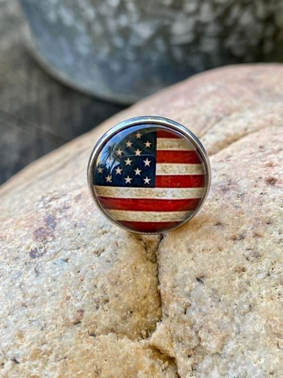 American Flag Pin USA Pin American Pin American Brooch USA - Etsy