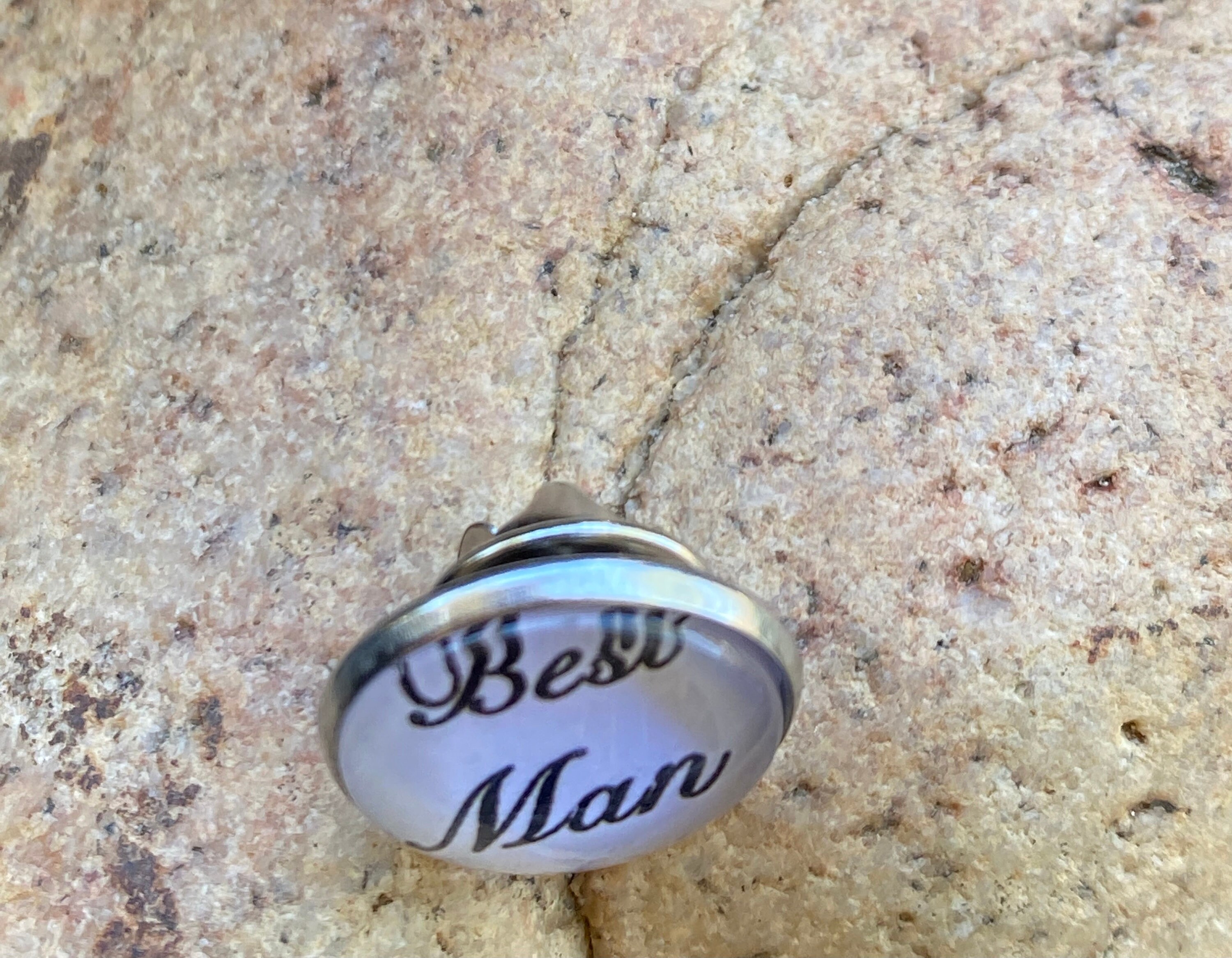 Best Man Pin Wedding Pin Best Man Brooch | Etsy