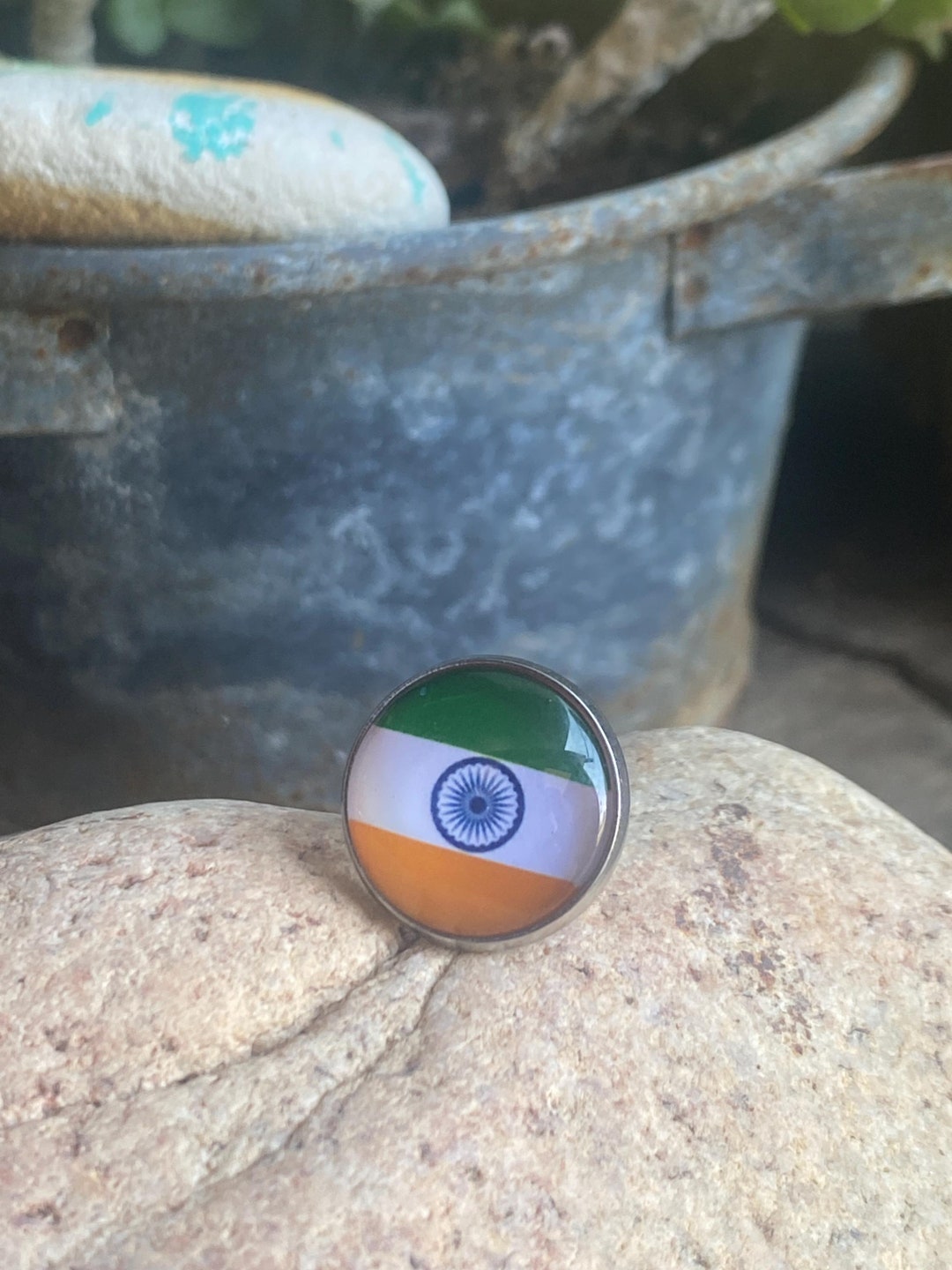 Mumbai Flag Pin, Mumbai Pin, Mumbai Brooch - Etsy